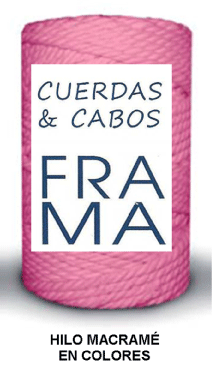 Cuerda Macramé - Cuerdas y Cabos Frama